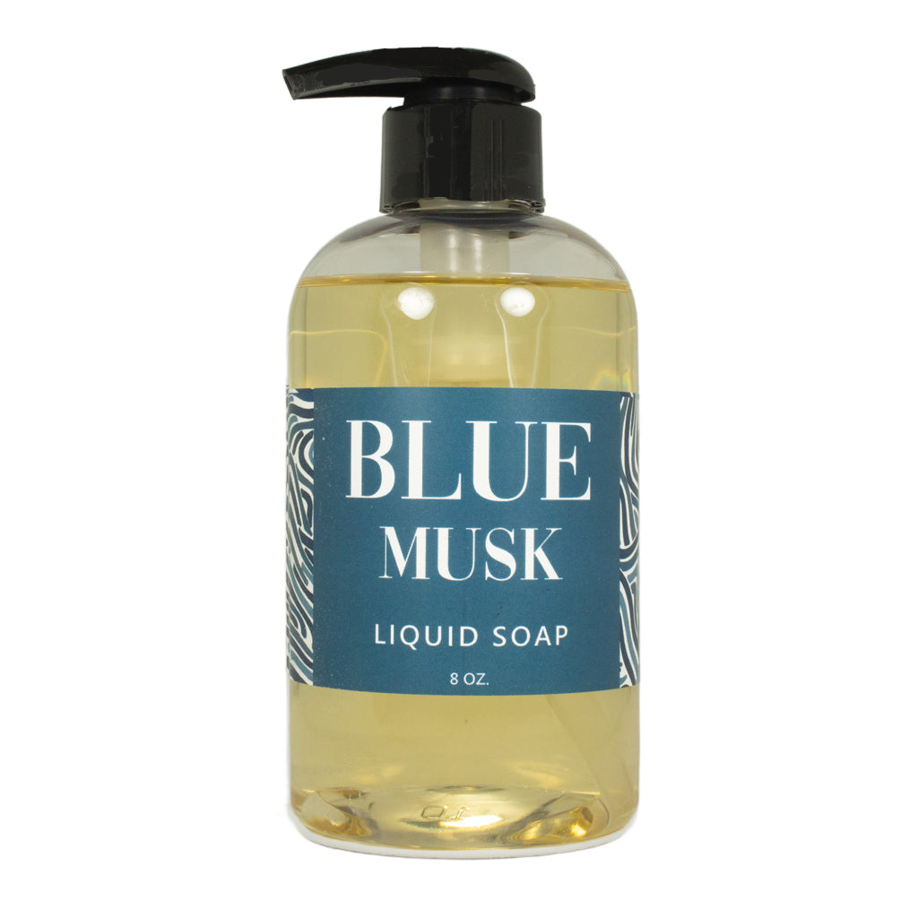 Blue Musk Liquid Soap – living simply soap