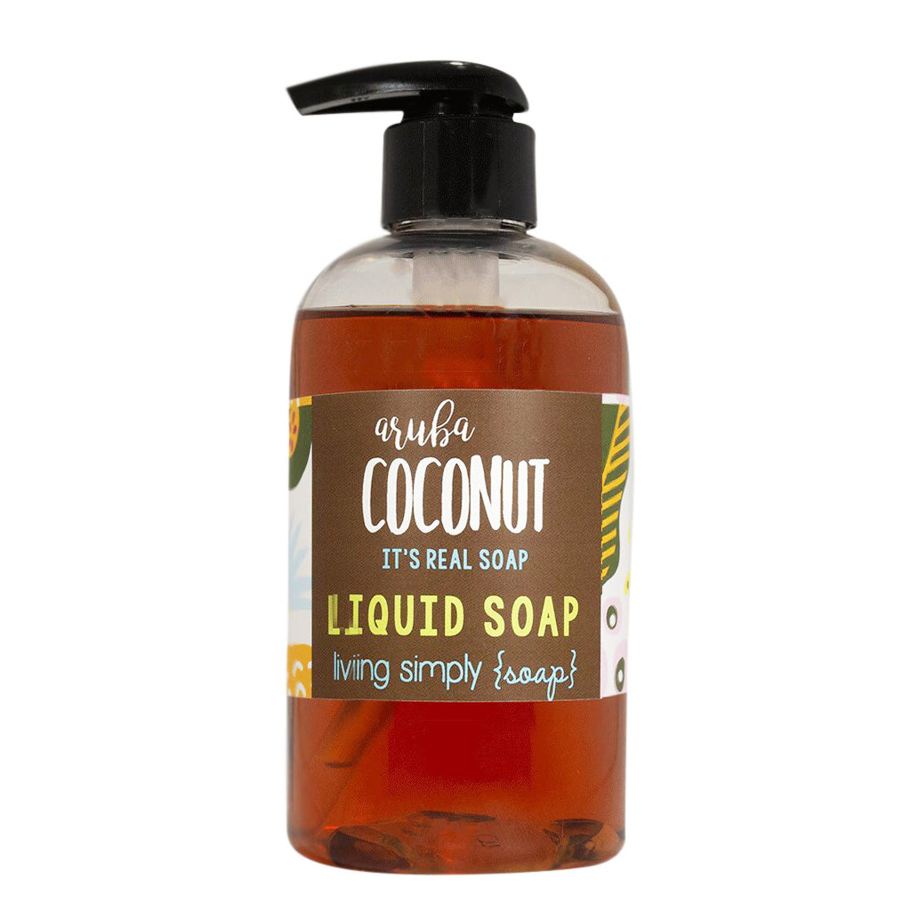 Aruba Coconut Liquid Soap – living simply soap