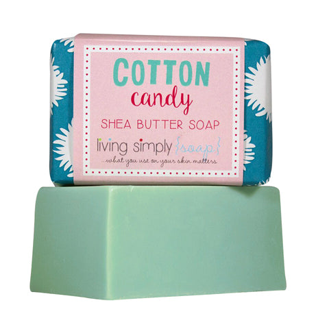 Cotton Candy Bar Soap – living simply soap