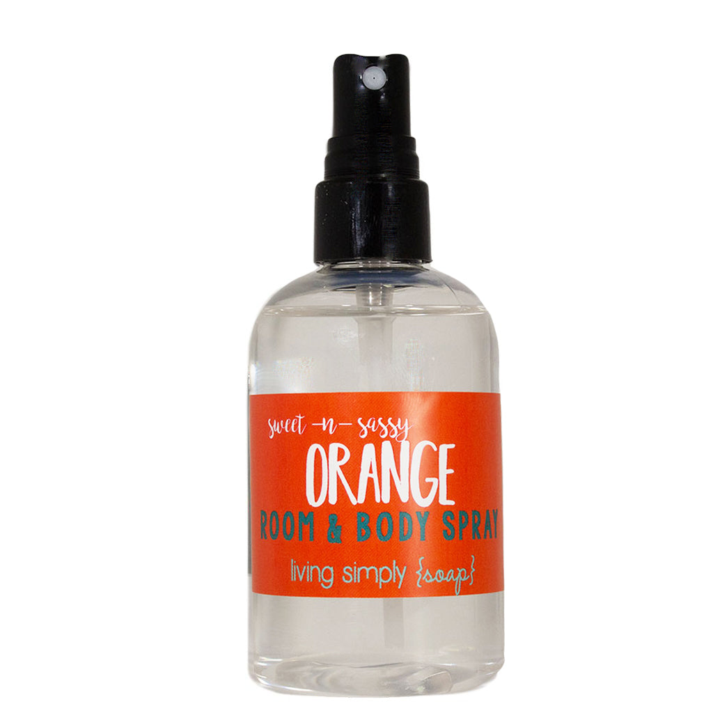 Sweet & Sassy Orange Spray – living simply soap