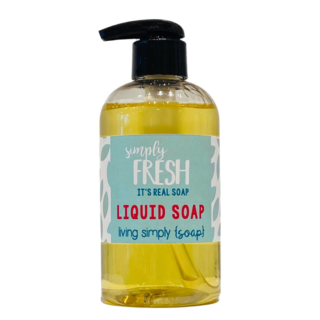Simply Fresh Liquid Soap – living simply soap