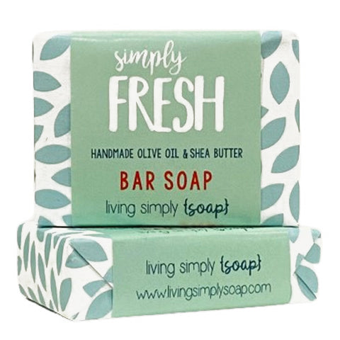 Simply Fresh Bar Soap – living simply soap