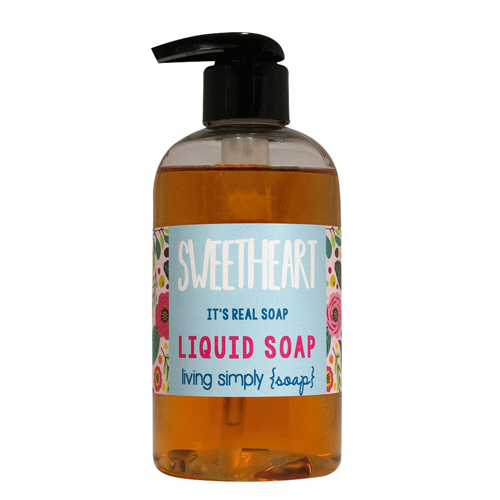Sweetheart Liquid Soap – living simply soap